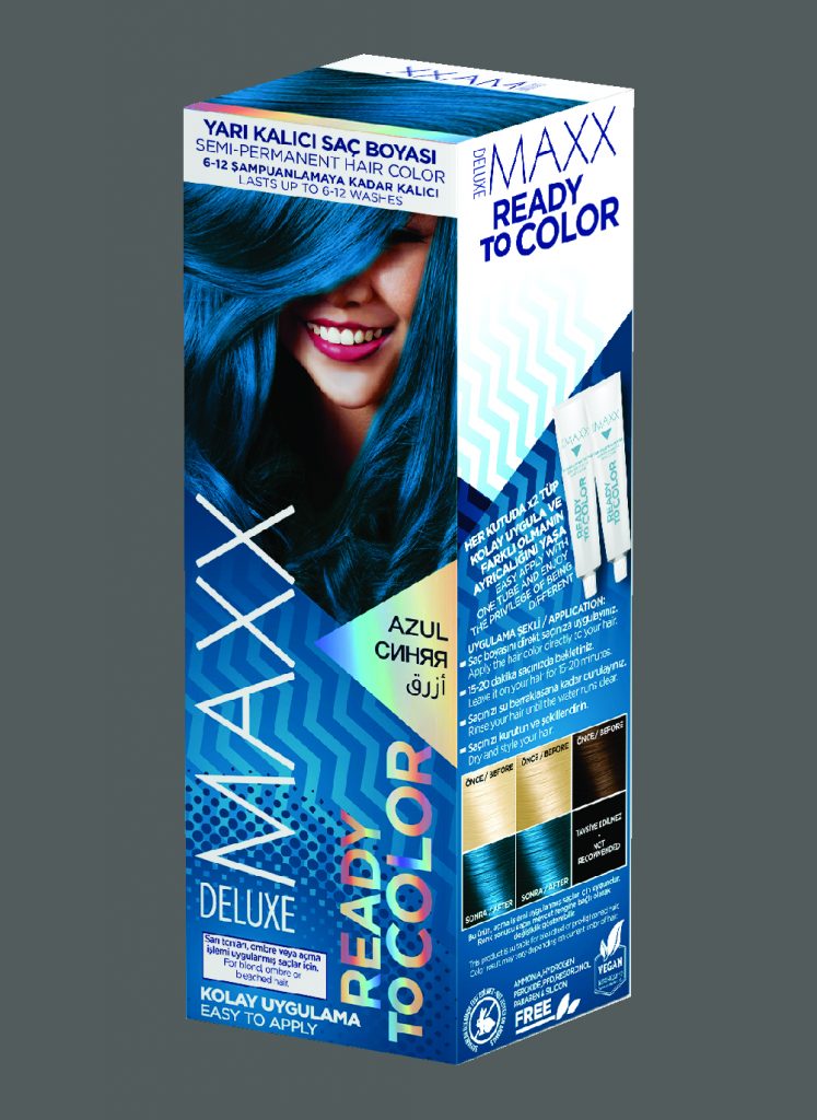 MAXX DELUXE READY COLOR თმის ტონიკი 100 მლ - SoloLine